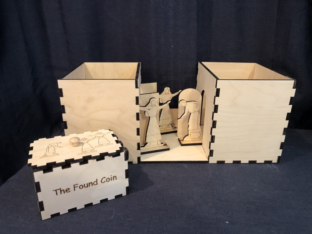 L2-The Found Coin (2-Dimensional Figures, Diorama and Box) – Shepherd ...